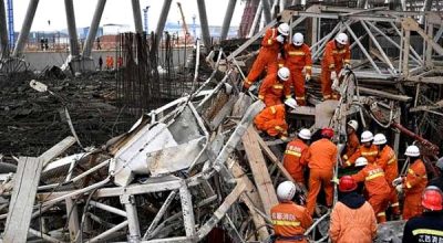 Dozens killed in China when a power plant under construction collapsed ...