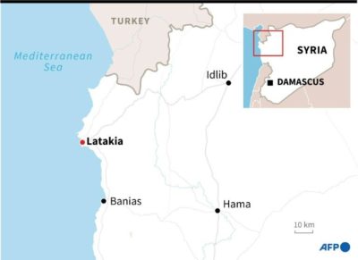 Israeli air strike targets Syrian port of Latakia near Russian air base ...