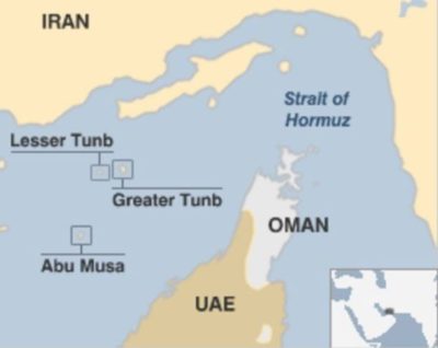 Iran summons Chinese ambassador over disputed 3 UAE islands it occupies ...