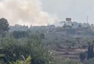 Residents flee Israeli bombing in south Lebanon following border clash ...