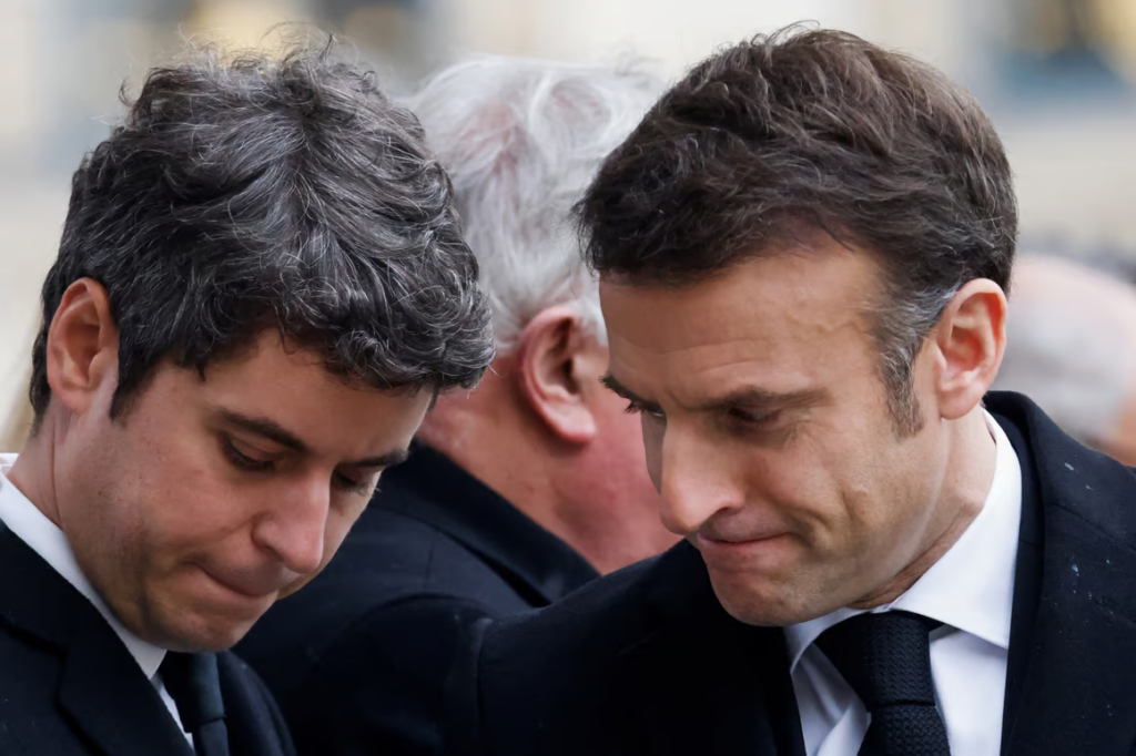 French PM Attal was elected party leader, blames Macron for taking his ...