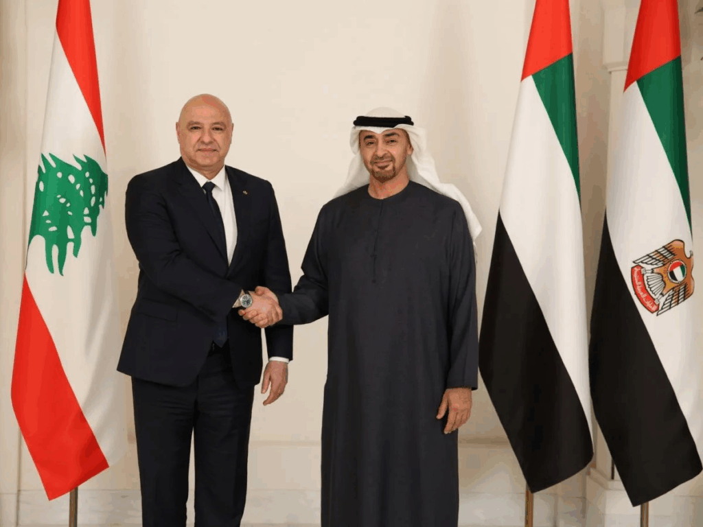 UAE President affirms support for Lebanon’s stability and sovereignty ...