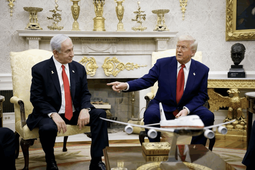 How Trump, a self-proclaimed “peacemaker,” embraced Israel’s campaign ...