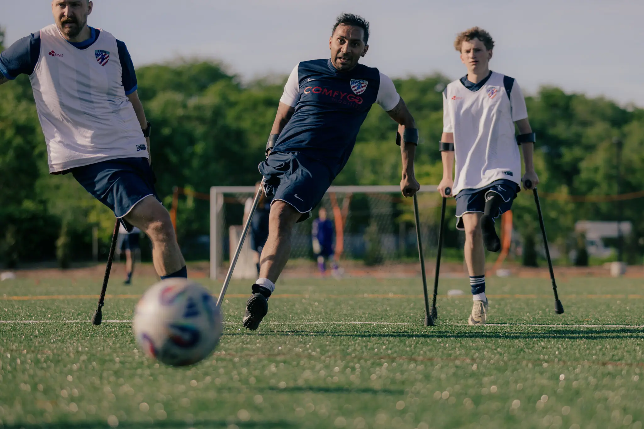 America’s Amputee World Cup Team plays the beautiful game on two ...